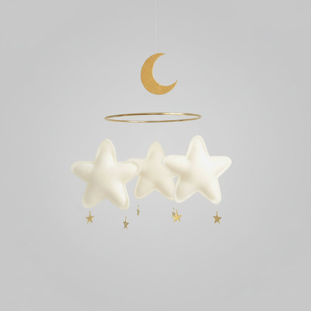 Mobile Étoiles Ivoire – Constellation – The Butter Flying